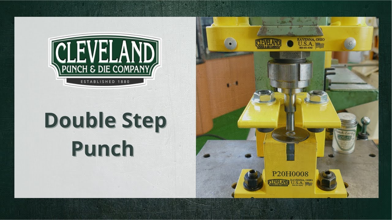 Double Step Punch - Piranha Ironworker - YouTube