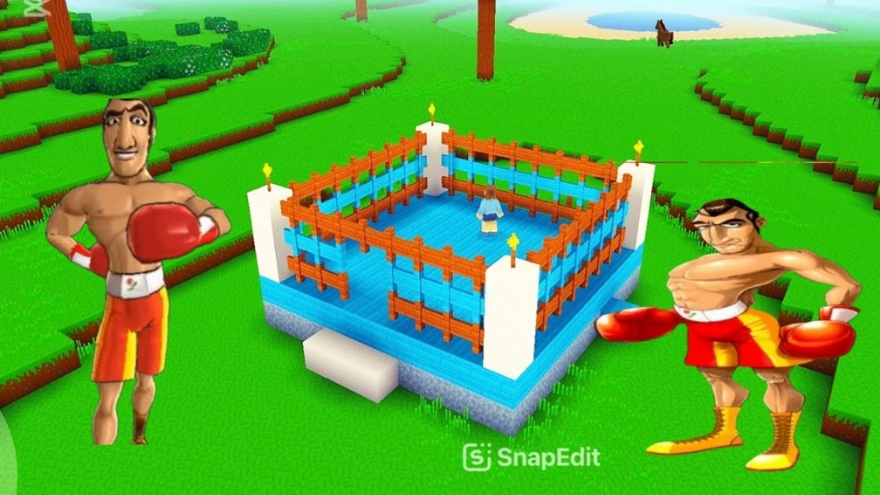 Minecraft from #boxing🥊 in Minecraft gameplay Minecraft boxing - YouTube