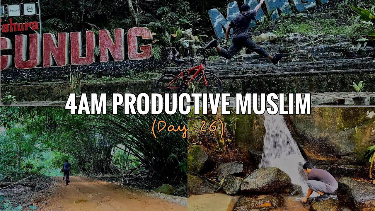 4AM Productive Activities (Day 26) | Prayed, Bicycle,Traveling - YouTube