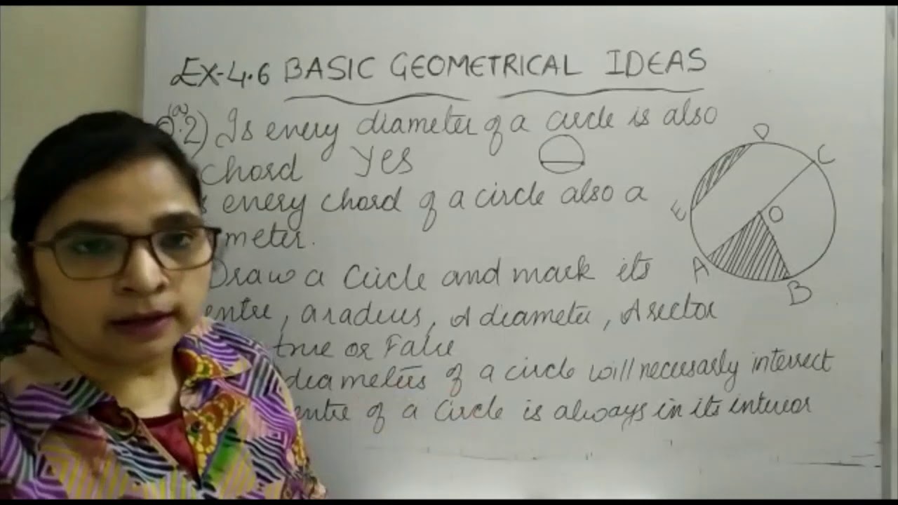 Class 6 Chapter 4 Basic Geometrical Ideas (Exercise 4.6)(Part 2) - YouTube