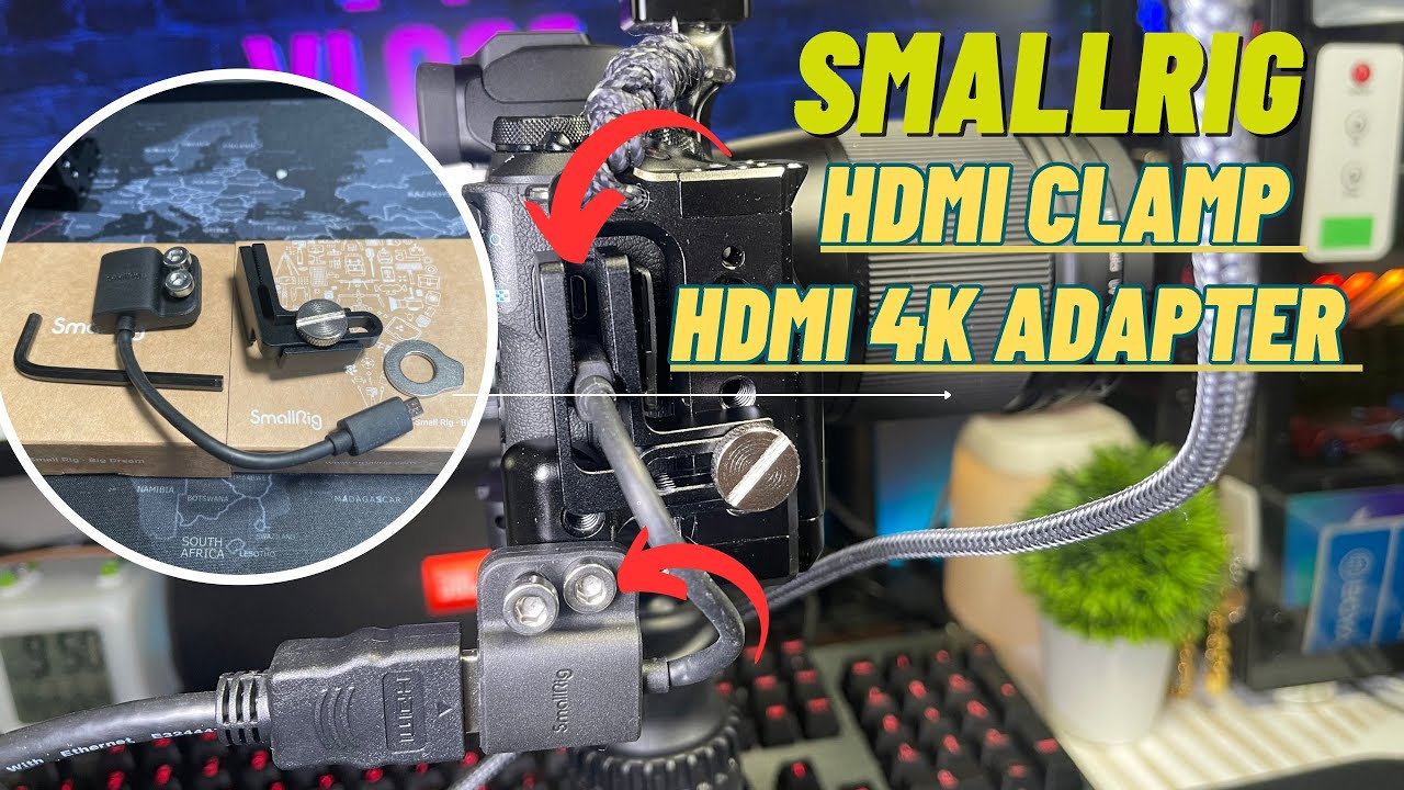 HDMI CABLE CLAMP and ULTRA SLIM 4K HDMI ADAPTER #PabzTvVlogs - YouTube