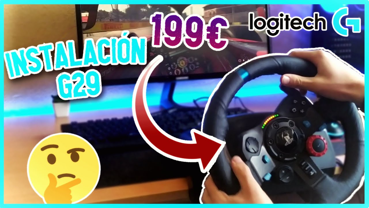 Como INSTALAR LOGITECH G29 en PC y UNBOXING 📦👈 - YouTube