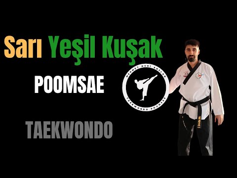 Taekwondo | Sarı - Yeşil Kuşak Poomsae | TAEGEUK 2JANG