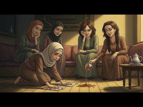 Yetim Kıza Üvey Annesi Ve Üvey KızKardeşleri Eziyet Edip Yuvasını Yıkmaya Çalışıyor  #islamic
