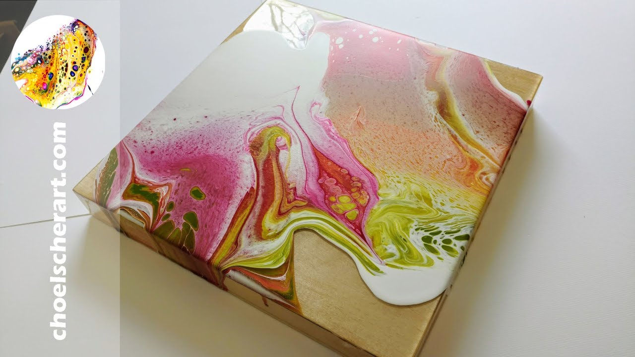☯️Acrylic Pour Painting 35 - Yin Yang on Resin-SOLD☯️ - YouTube