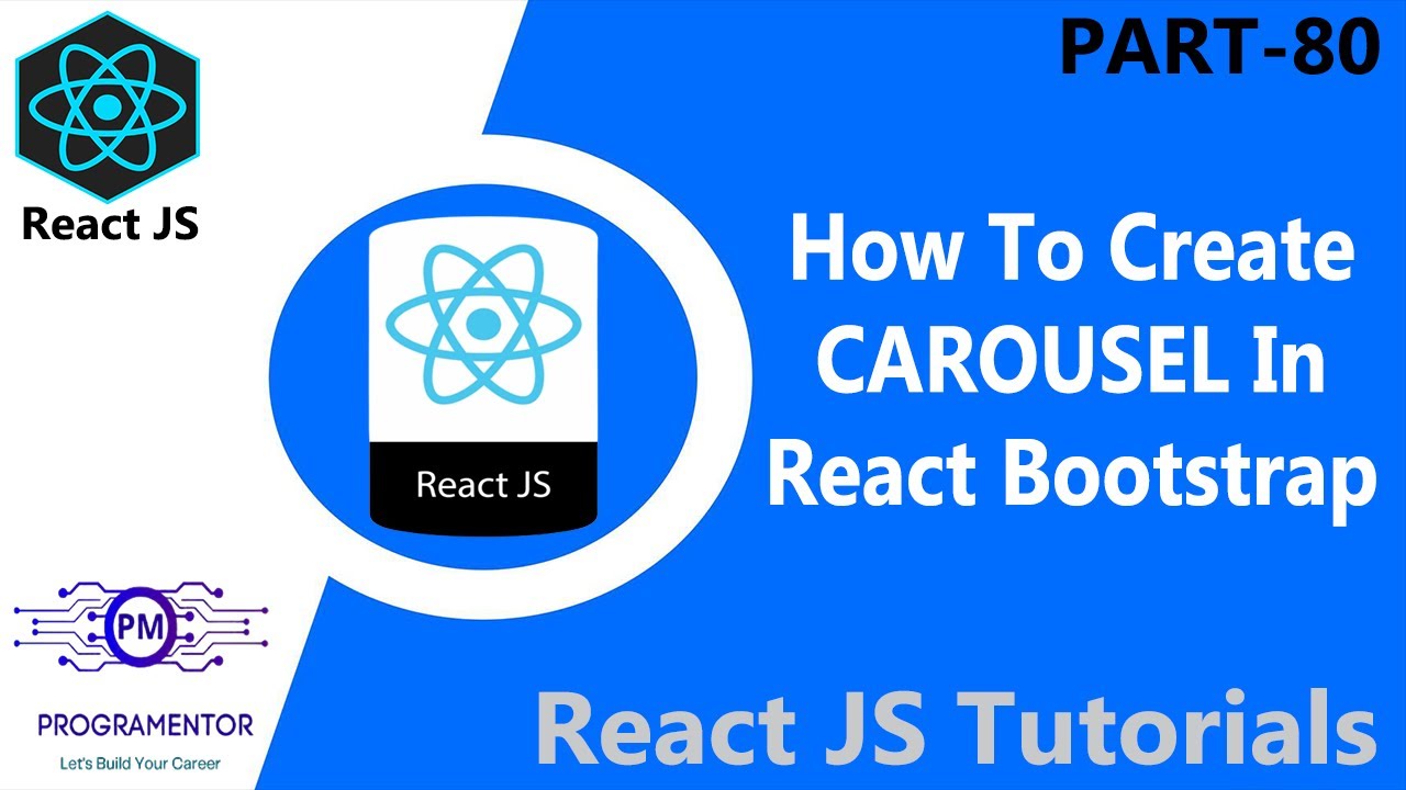 80 Creating Carousel Using React Bootstrap React Bootstrap Carousel