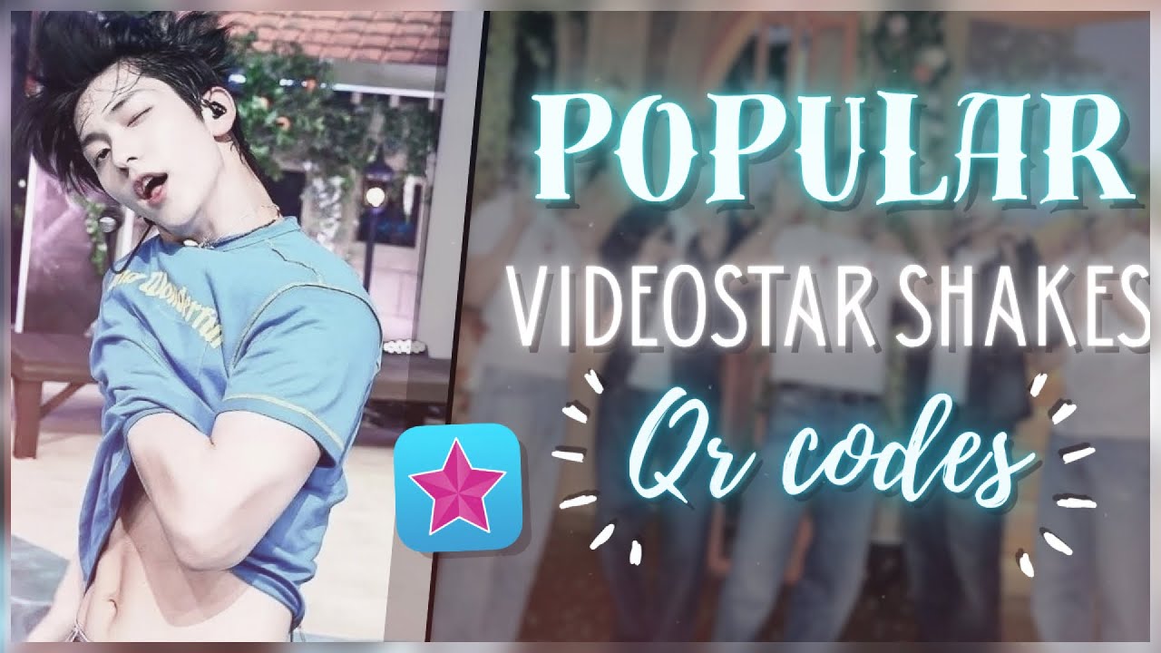 popular tiktok style shake qr codes on videostar + keyframes tutorial included - YouTube