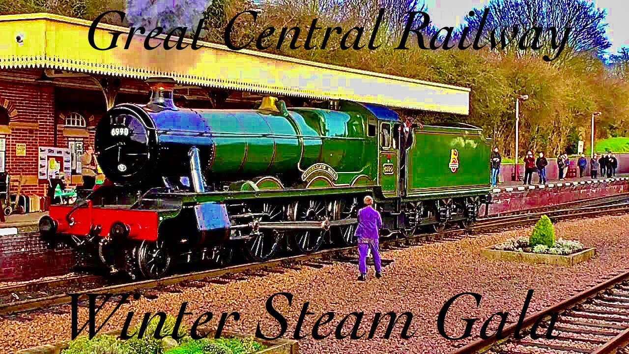 The Great Central Railway | Winter Steam Gala Pt 3 - YouTube