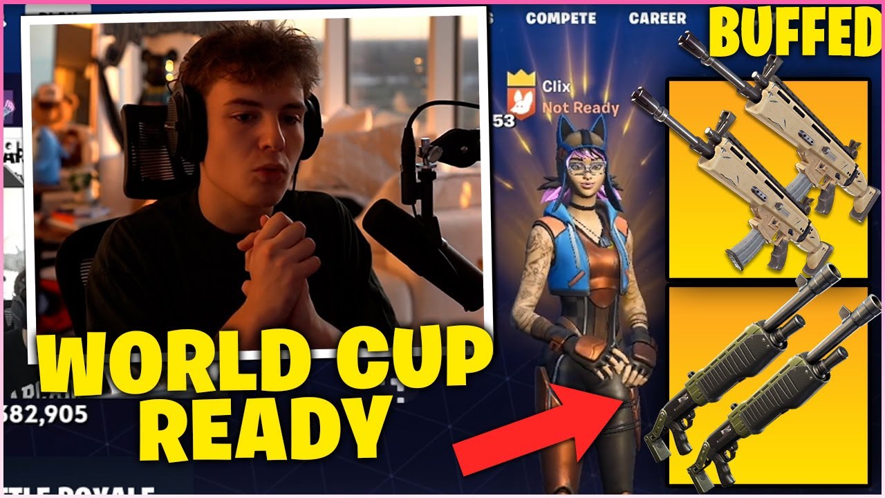 CLIX Uses the BUFFED SPAS SHOTGUN and Gets Carried by the Fastest ...