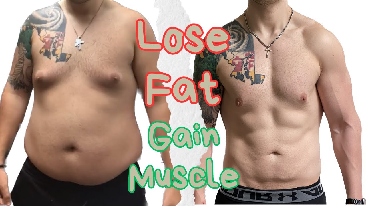 How to Lose Body Fat and Gain Muscle Guaranteed - YouTube
