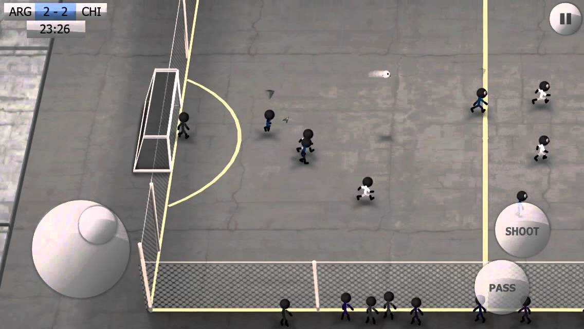 [Stickman Soccer] Goal - YouTube