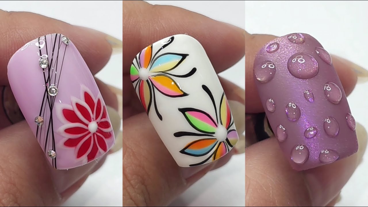 #80 cute and creative nail art designs for nail art lovers | amazing ...