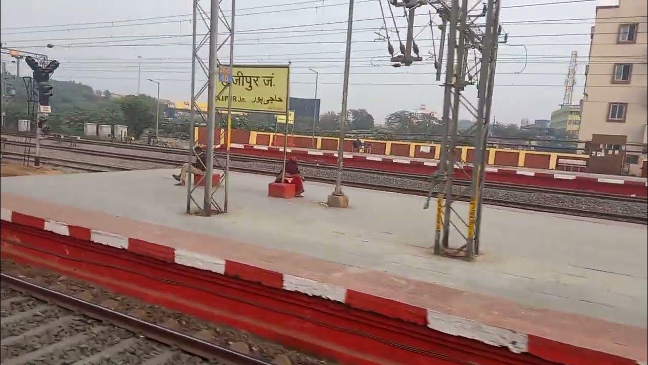 15516-Sagauli memu Passenger || Danapur Junction || Saguali Junction || Arrive Hajipur || 🚄# ...