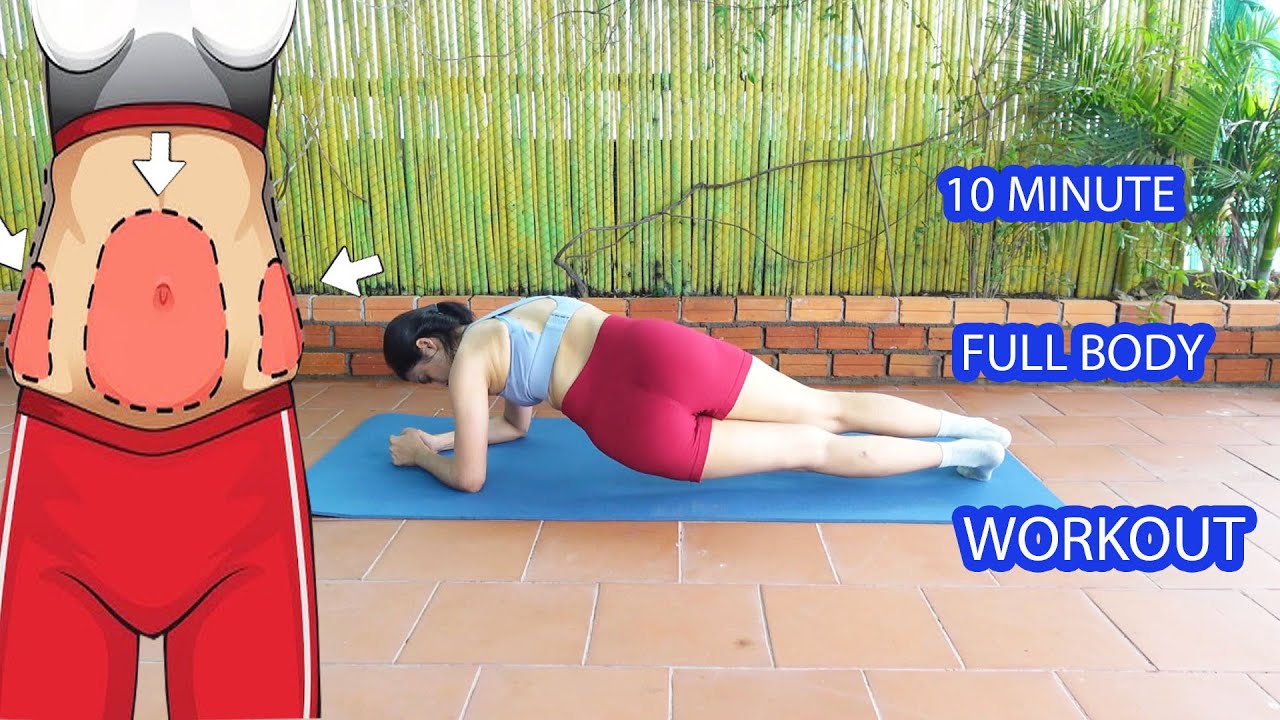 Slim Waist & Abs Made Easy: 10 Best Exercises | Fitness Home KH - YouTube