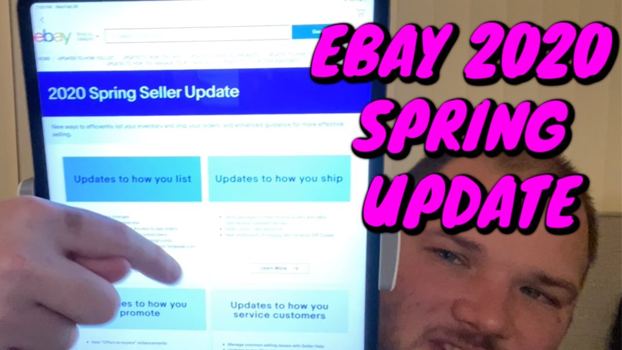 2020 Ebay Spring Seller Update. Ebay Makes Changes. - YouTube