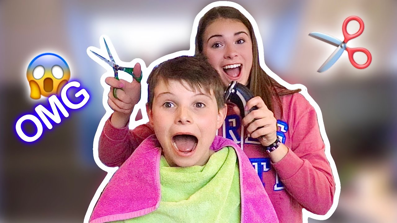 MIJN BROER ZIJN HAAR KNIPPEN! ️😱 - STIEN EDLUND - YouTube