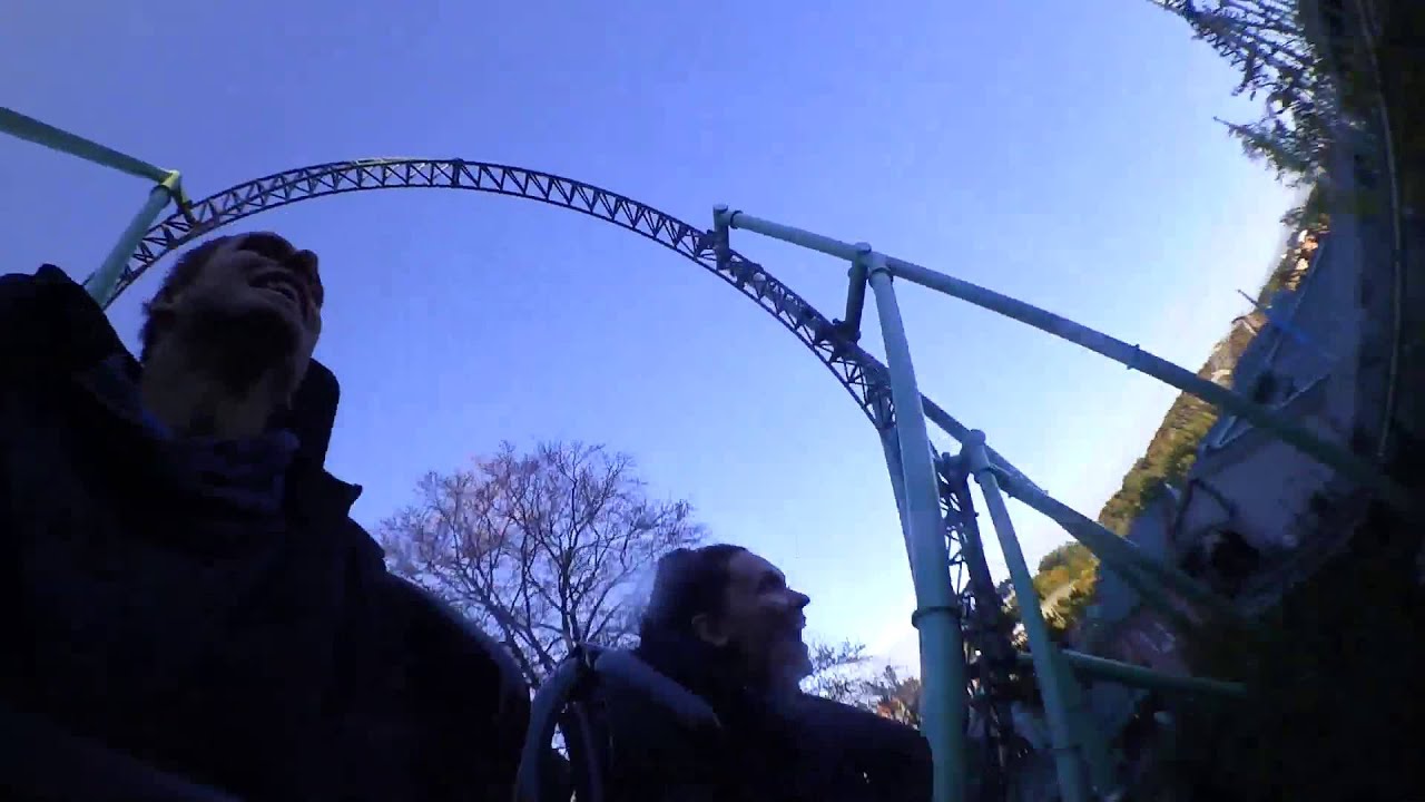 Helix - roller coaster at Liseberg, Gothenburg - YouTube