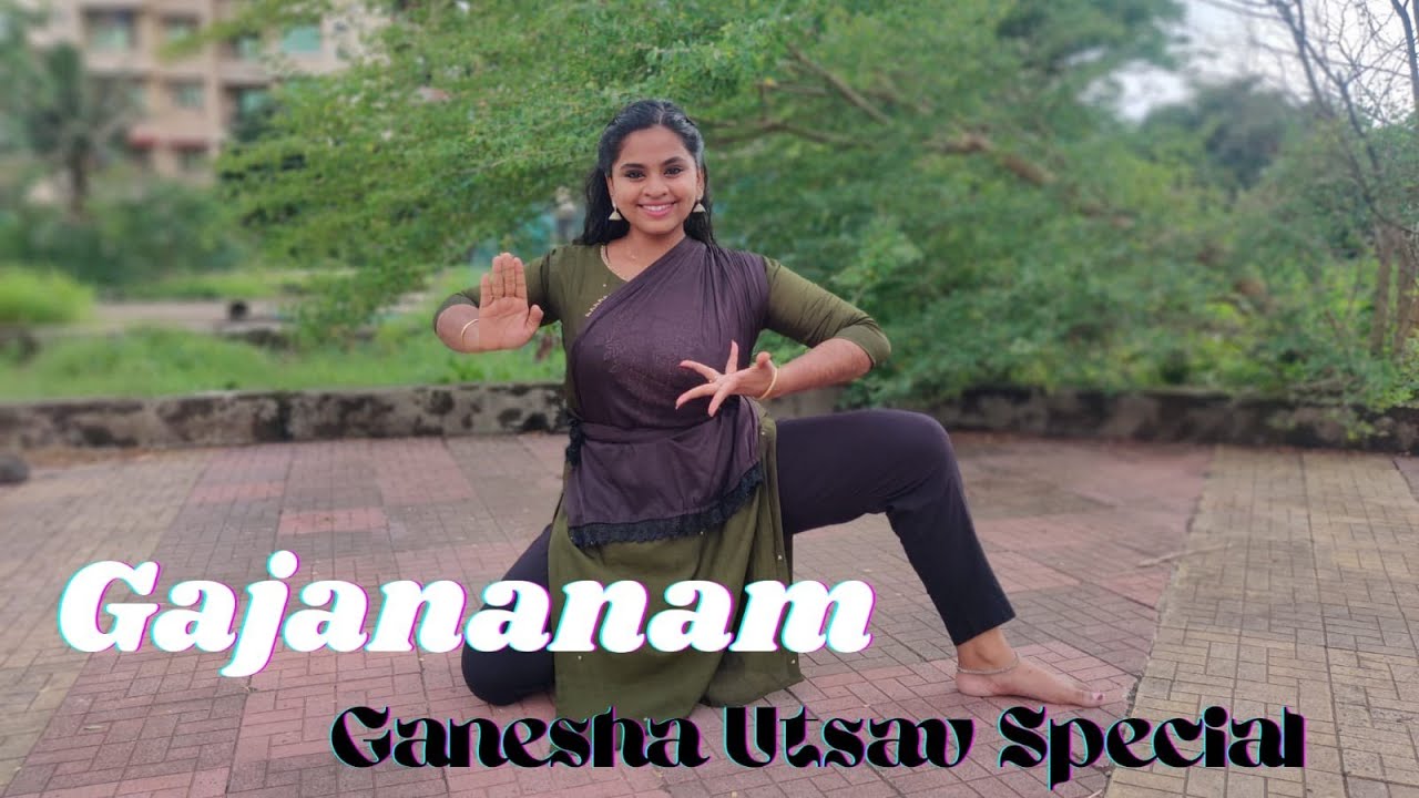 Gajananam Bhoota Ganadhi Sevitam | Ganesha Shloka | Bharatanatyam Dance ...