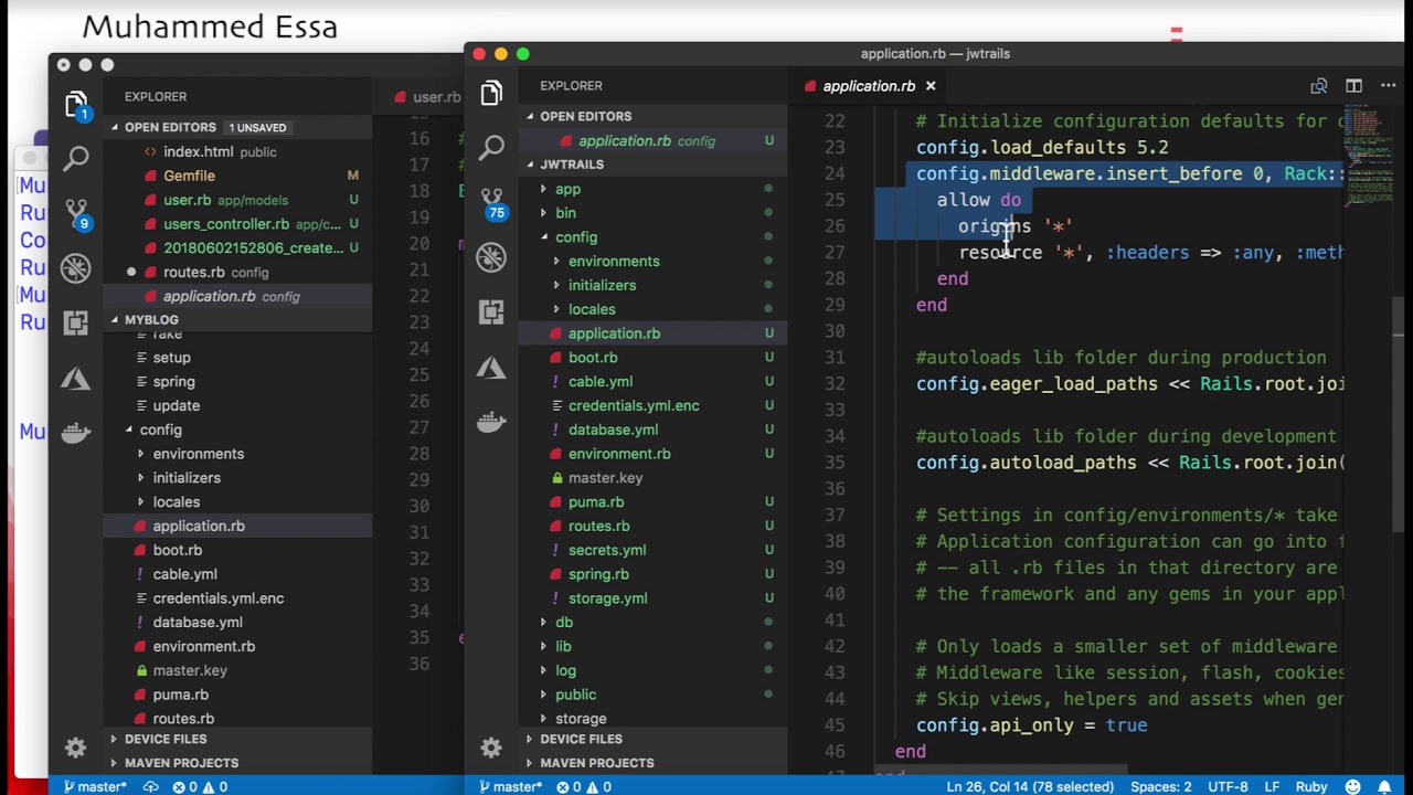 5 Ruby On Rails Api Jwt Crud Youtube 2576