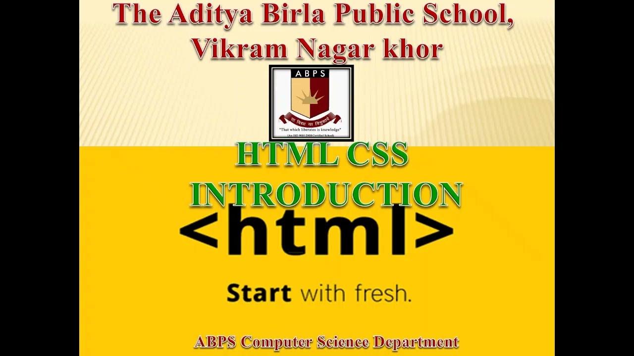 Lesson 4 HTML External CSS - YouTube