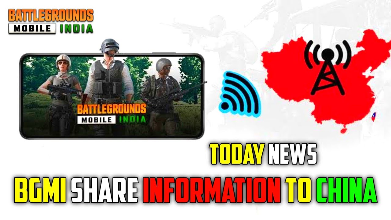 BGMI SHARE INFORMATION TO CHINA REPORT BY INDIA GOVERNMENT | BGMI BAN ...