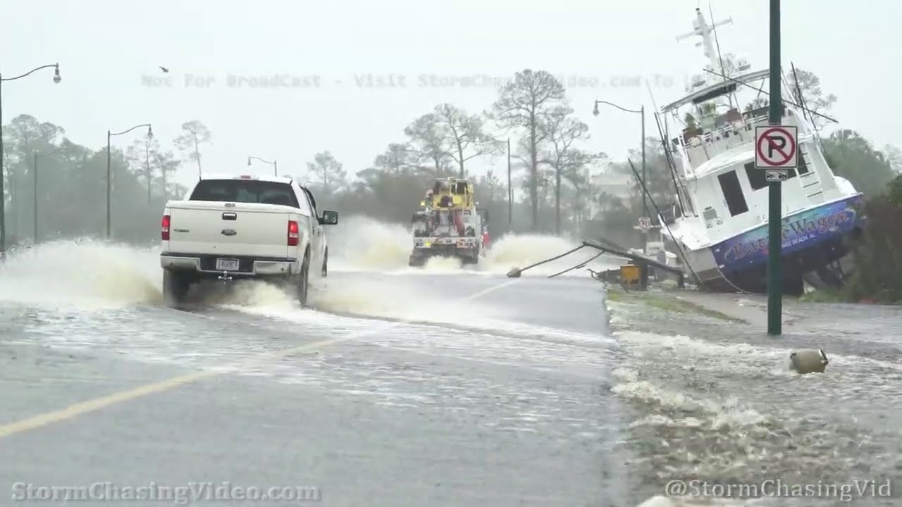 Hurricane Sally Aftermath, Orange Beach, AL - 9/16/2020 - YouTube