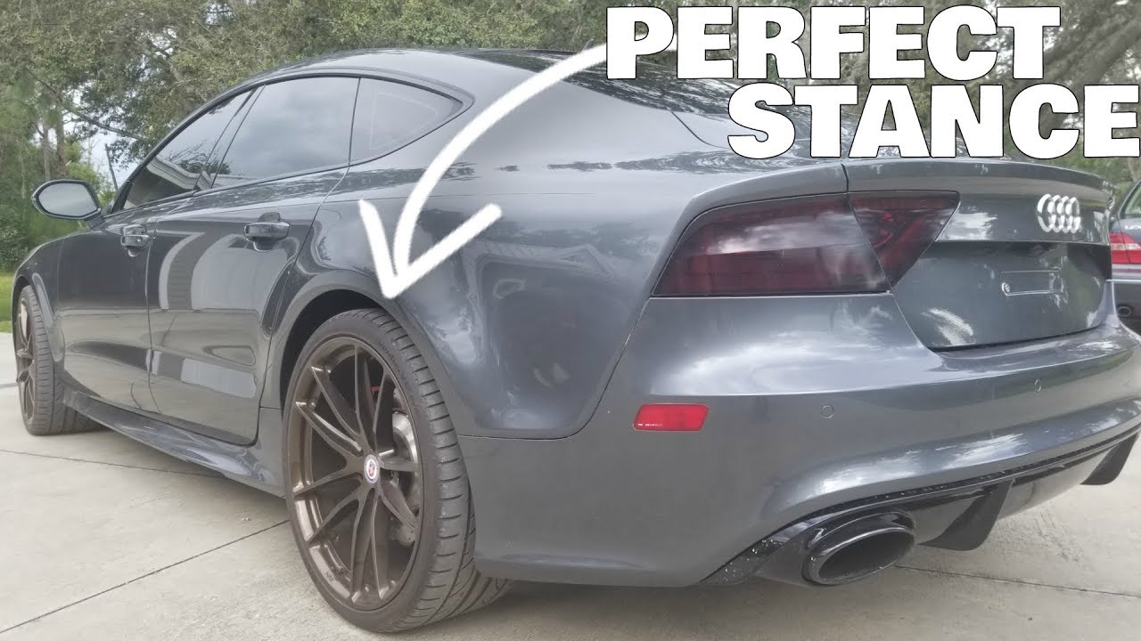 Wrecked Audi RS7 Gets New Suspension and TEST DRIVE! - YouTube
