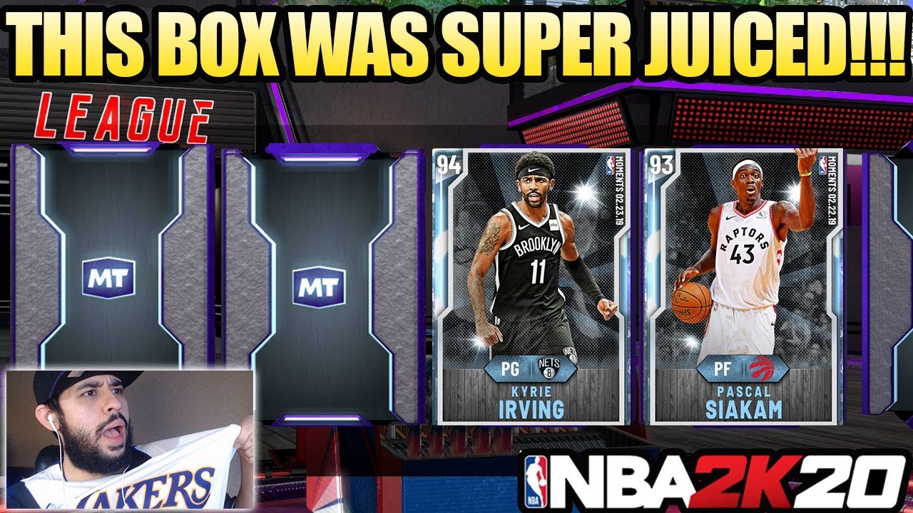 SUPER JUICED BOX WITH MULTIPLE DIAMONDS AND DIAMOND KYRIE IRVING IN NBA ...