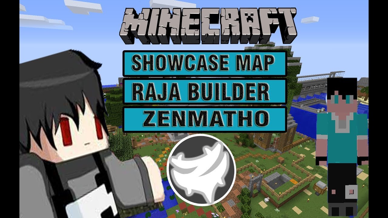 SHOWCASE MAP TERBAIK ZENMATHO SI RAJA BUILDER - MINECRAFT SHOWCASE MAP ...