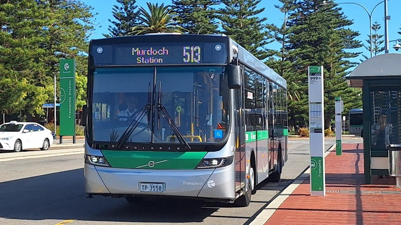 [Dev. Inside Dev.] Transperth Bus Route No. 513 (TP3558) Fremantle Sta ...