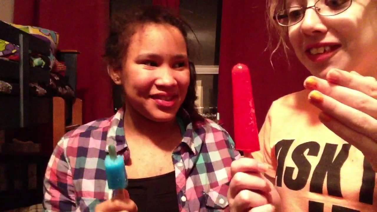Popsicle challenge :) - YouTube