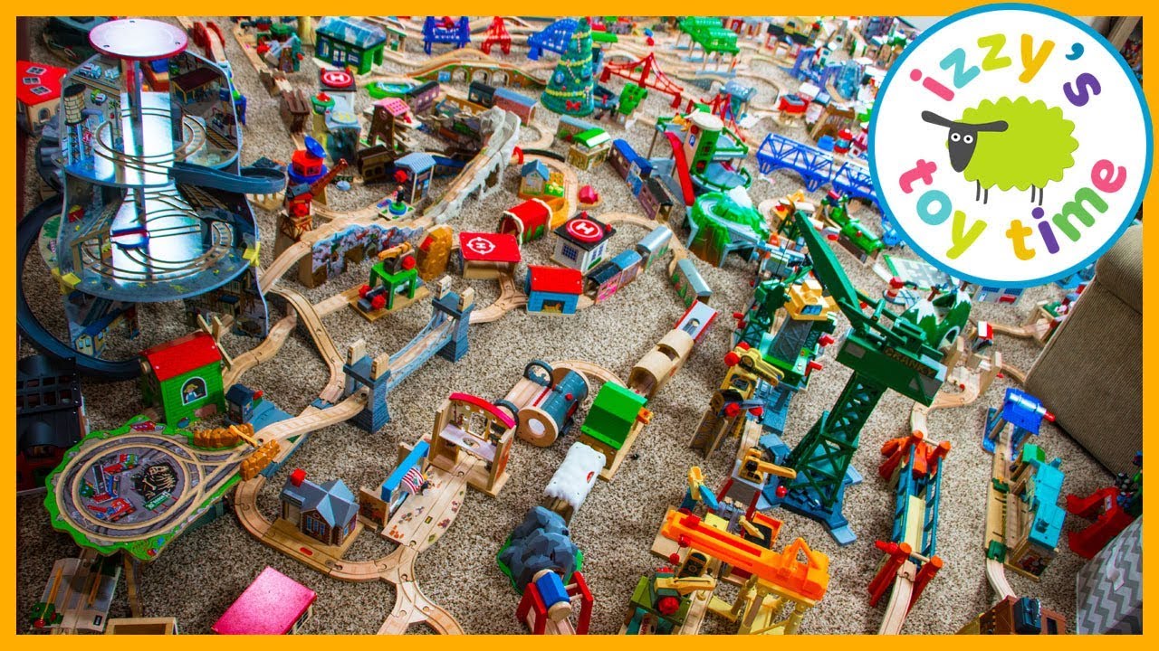 Thomas and Friends MASSIVE TRACK TOUR! Fun Toy Trains ! - YouTube