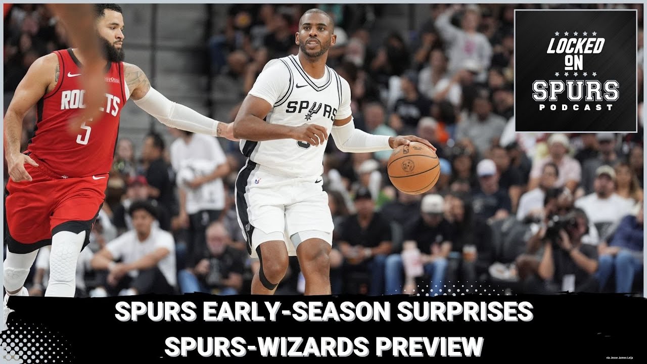 San Antonio Spurs early surprises + Wizards game preview - YouTube