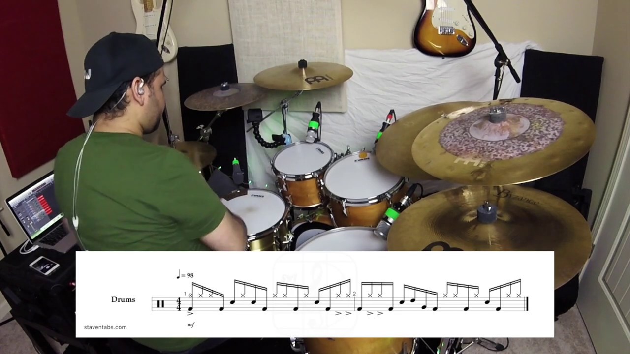 DRUM TUTORIAL | This is Amazing Grace | 2nd Verse Groove | Bateria ...