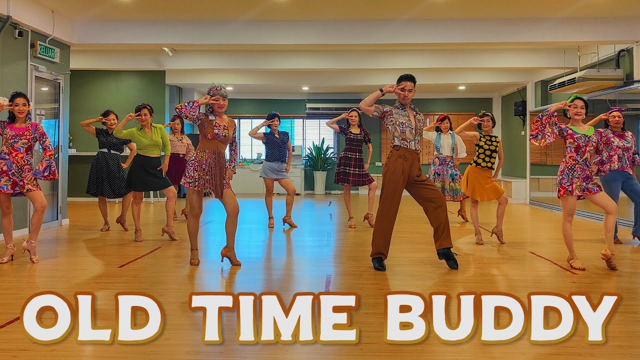 【Line Dance】Old Time Buddy - YouTube