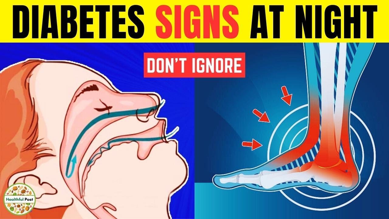 10 Diabetes Nighttime Signs You Shouldn't Ignore! - YouTube