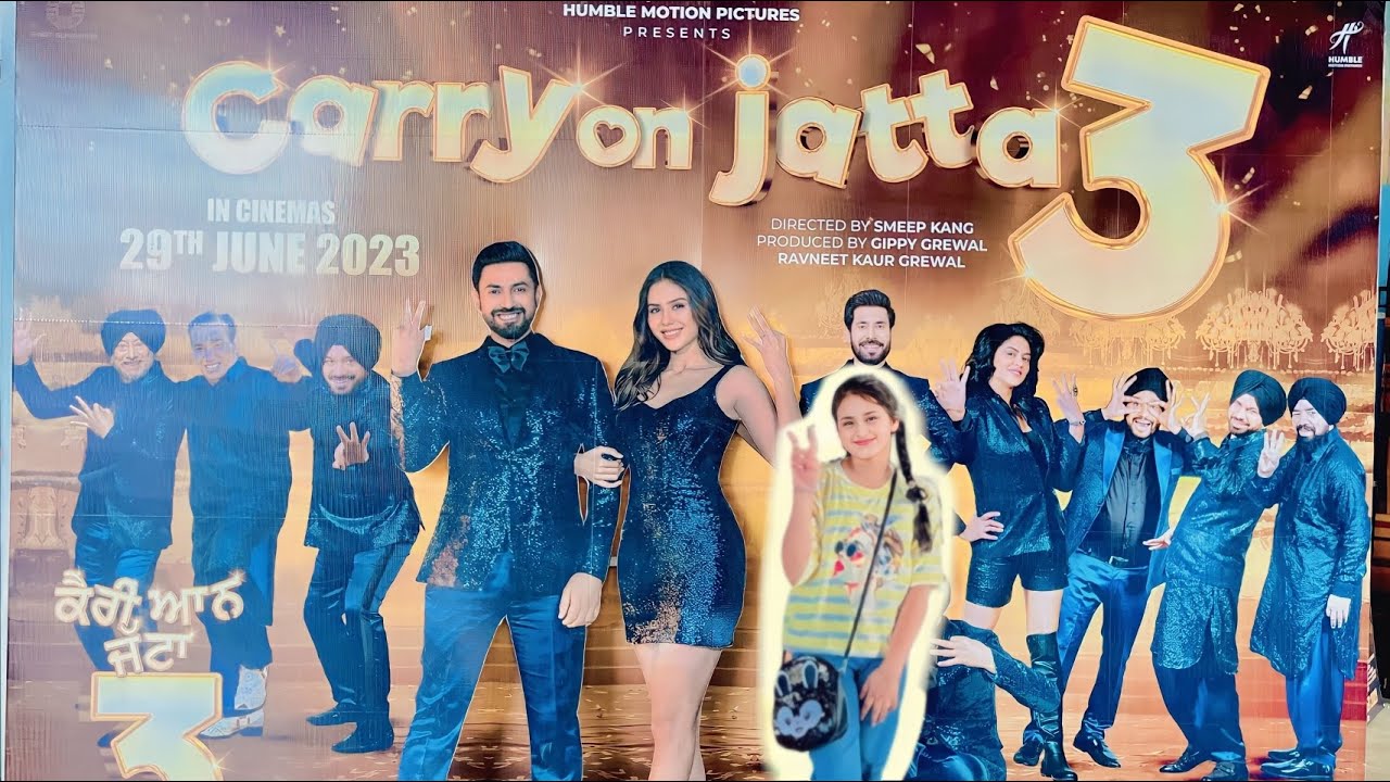 || CARRY ON JATTA 3 🍿|| khaint movie || Hp Nandra Vlogs 💕|| - YouTube