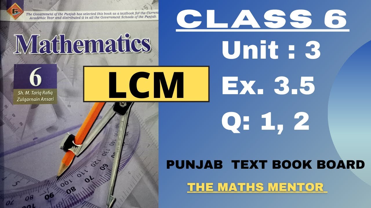 Class 6 Math Unit 3 Exercise 3 5 Punjab Text Book Board Q 1 2 class-6-math-unit-3-exercise-3-5-punjab-text-book-board-q-1-2