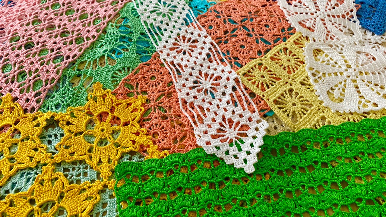 NEW and Beautiful Crochet Designs Runner, Tablecloth, Shawl, Blouse and ...