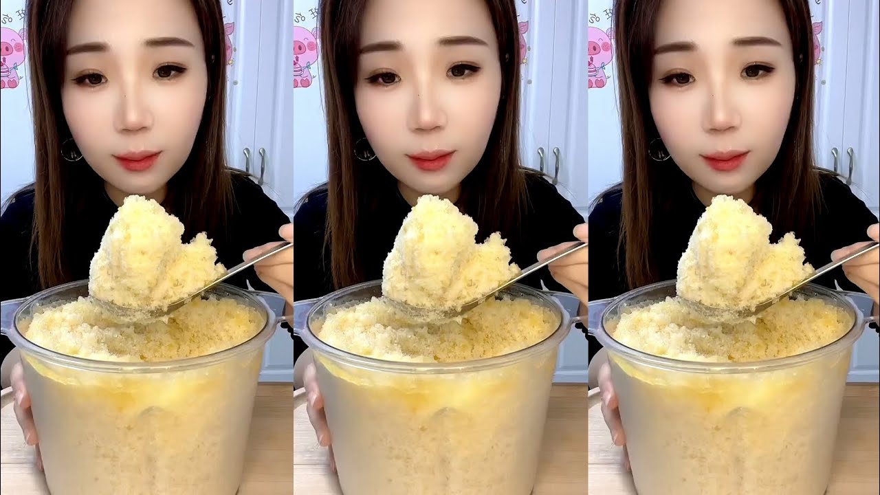YY BLEND / ASMR SHAVED ICE EATING. ICE EATING - YouTube