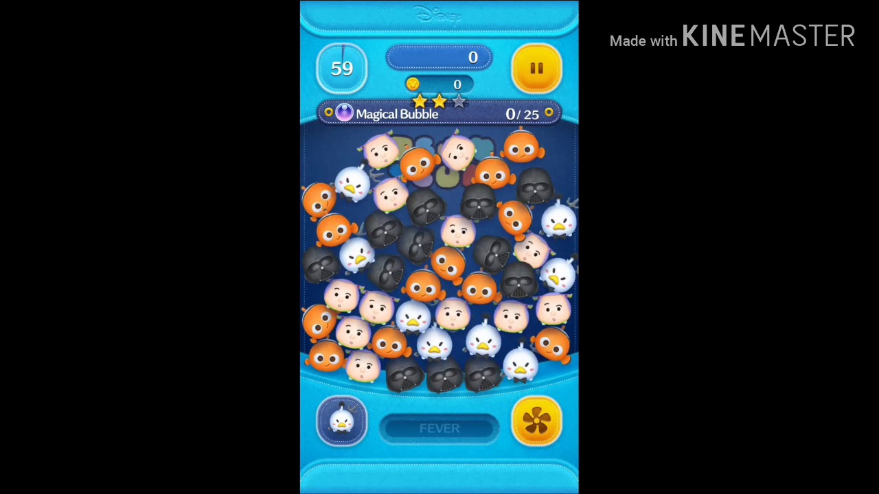 Disney Tsum Tsum : Pop 6 Magical Bubble(s) (w/mouth Tsum) in 1 play ...