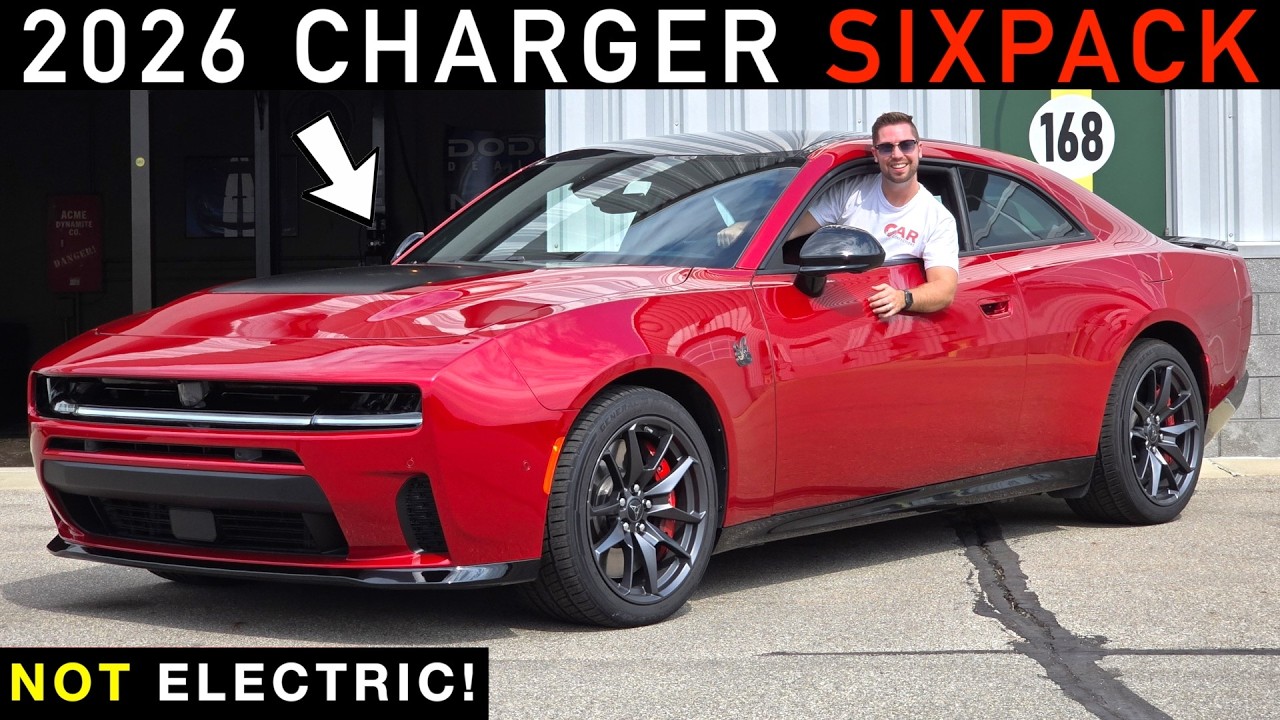2026 Dodge Charger Sixpack -- Meet the 550 HP Charger With an ENGINE ...