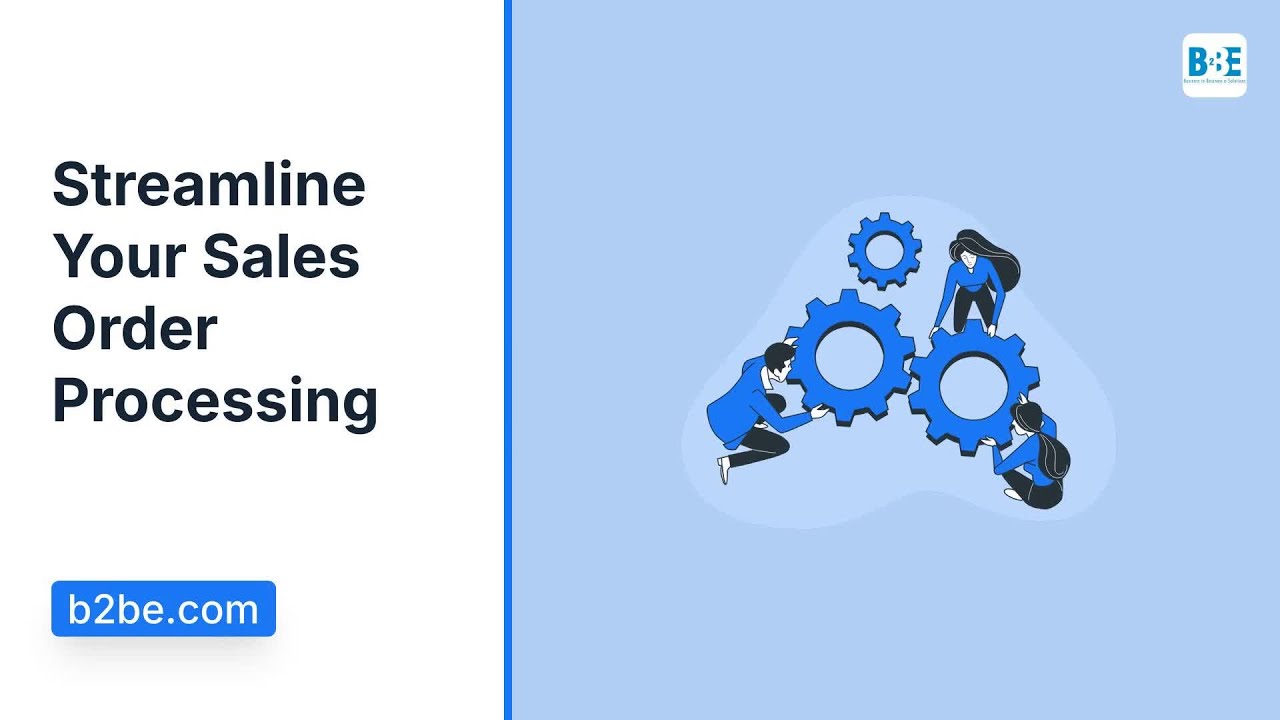 Streamline Your Sales Order Processing With B2BE - YouTube