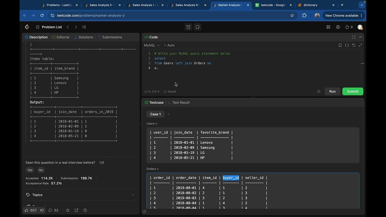 1158 Market Analysis I - YouTube