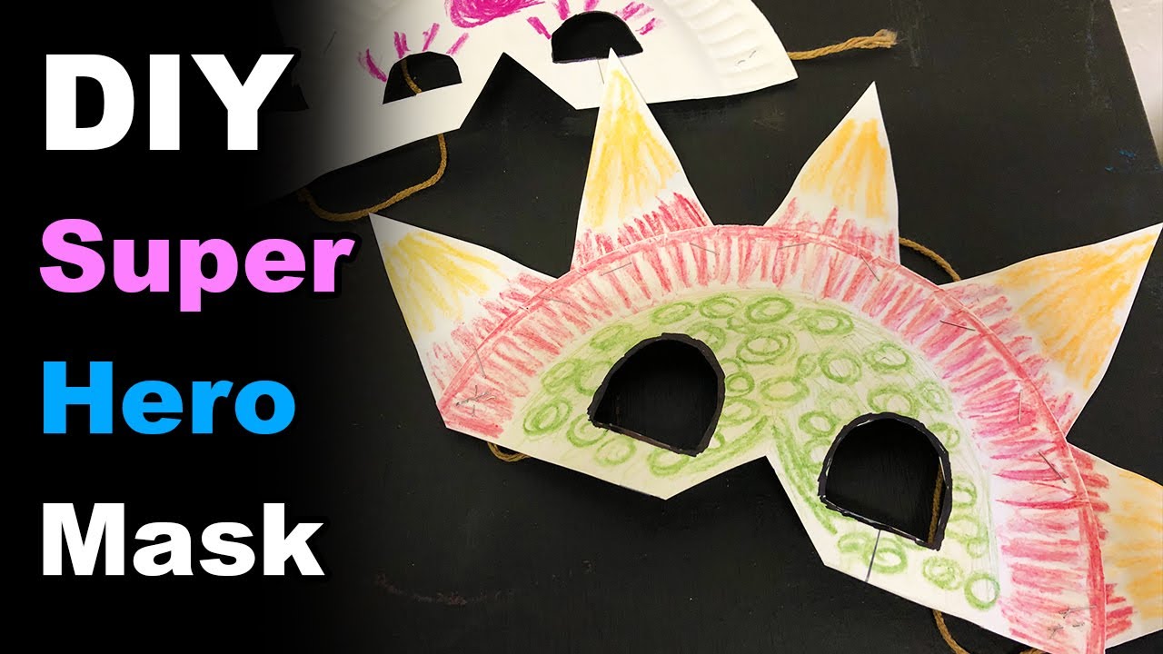 DIY Superhero Mask - Calling All Superheroes! - YouTube