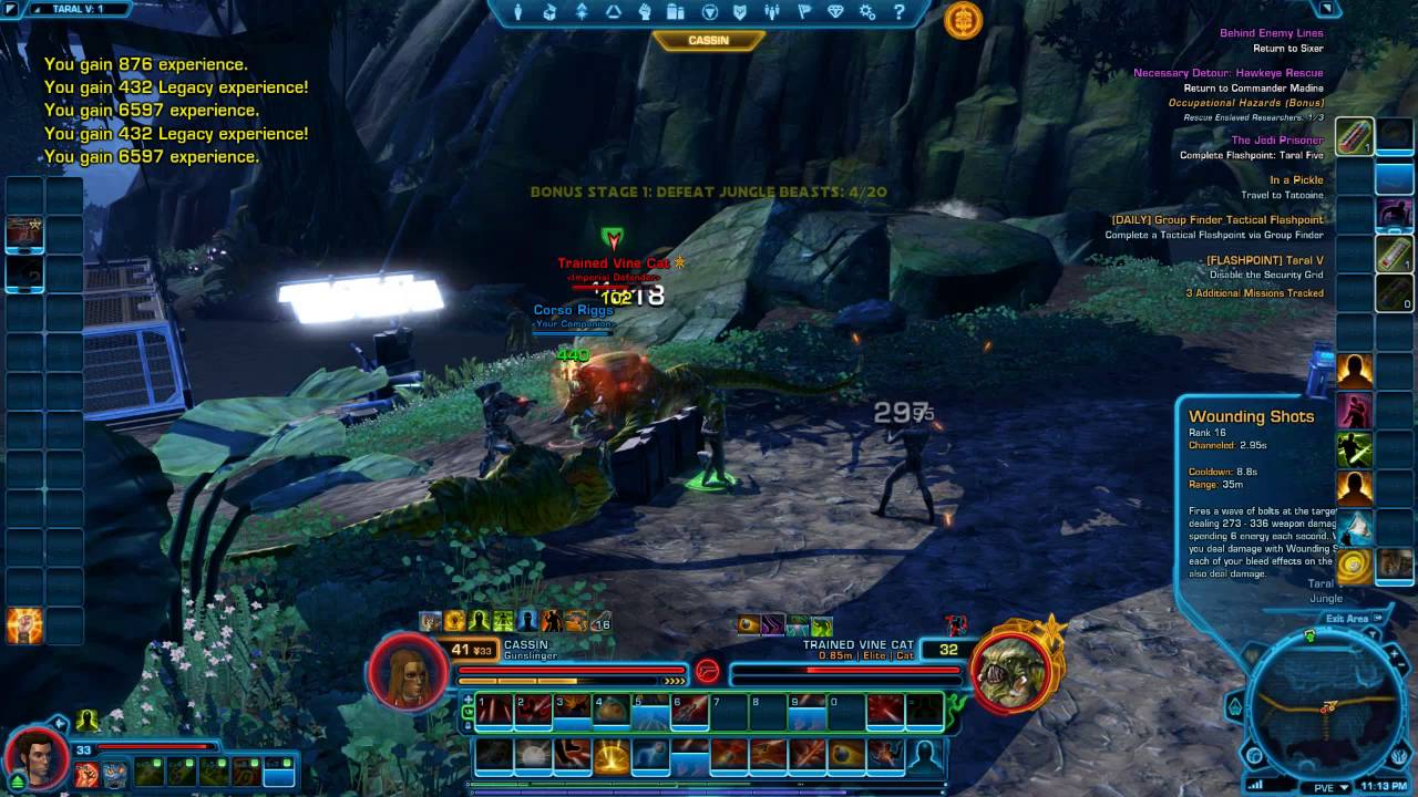 SWTOR-Taral V- First Champion Boss-How to beat Handler Gattan with his ...