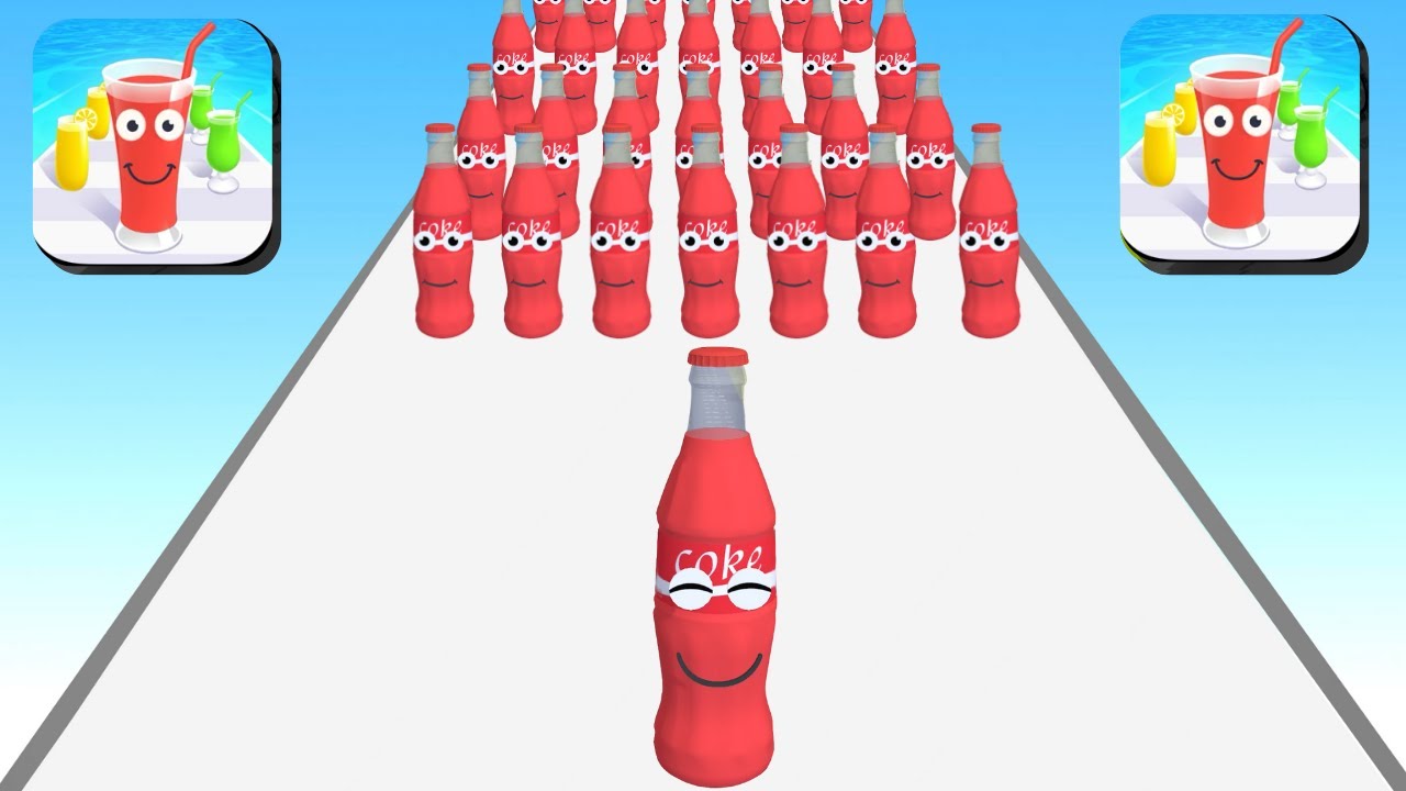 Tik Tok Game Juice Run 🔵🎆🧶 All Levels Gameplay Walkthrough MAX LEVELS ...