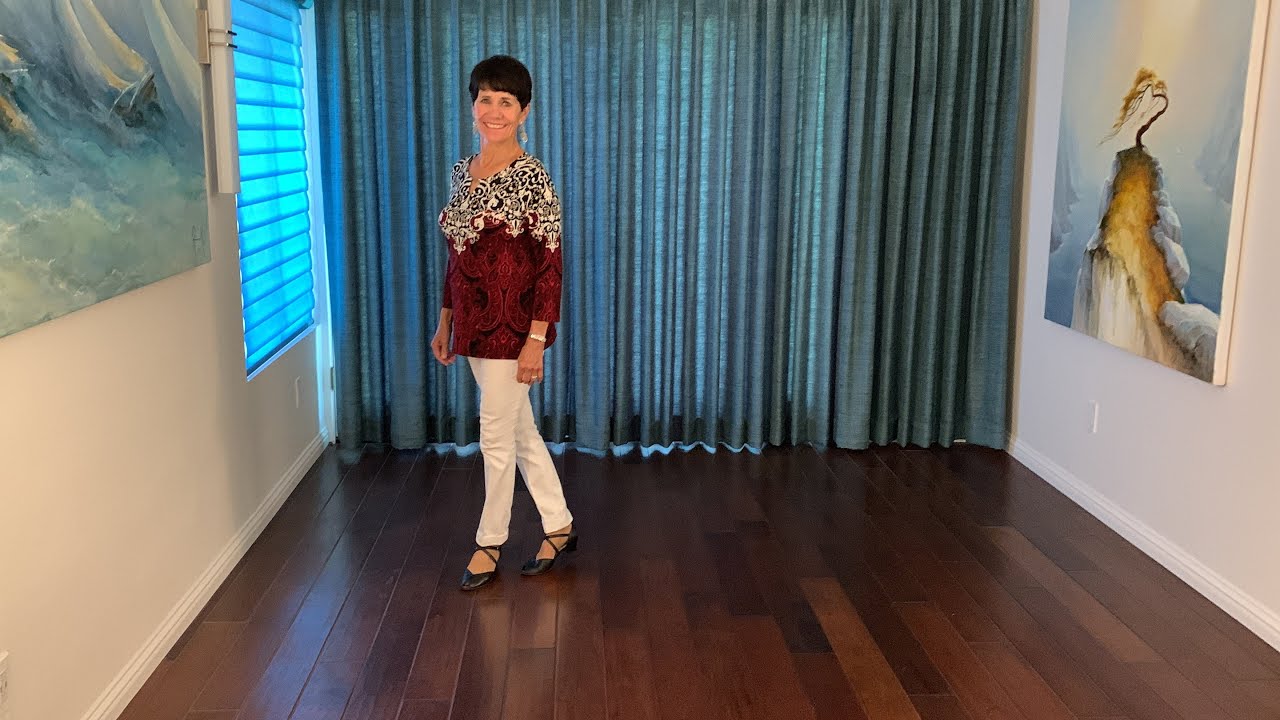 Dance Without a Partner line dance demonstration and tutorial by ...