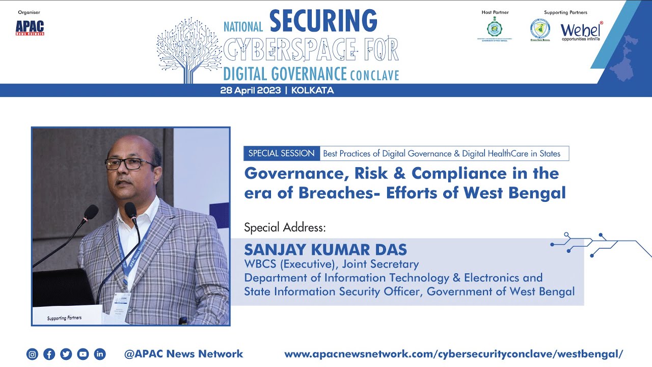 National Securing Cyber Space for Digital Governance Conclave | Sanjay ...