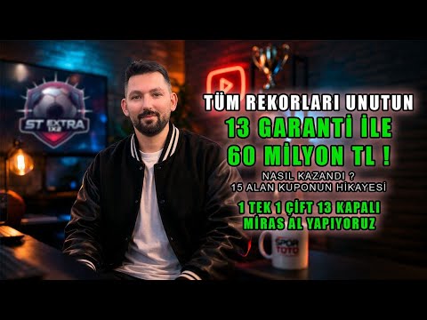 TÜRKİYE REKORU ! 15 BİLEN SİTEMİZDEN ! Spor Toto 35.Hafta Tahminleri | #sportototahminleri #sportoto